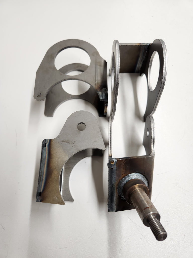 Ford 8.8 Conversion Rear End Brackets for 240 Chassis Axle Tube OD 3.2 ...