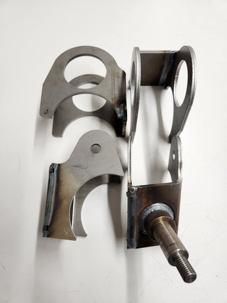 Ford 8.8 Conversion Rear End Brackets for 240 Chassis Axle Tube OD 3.2 ...